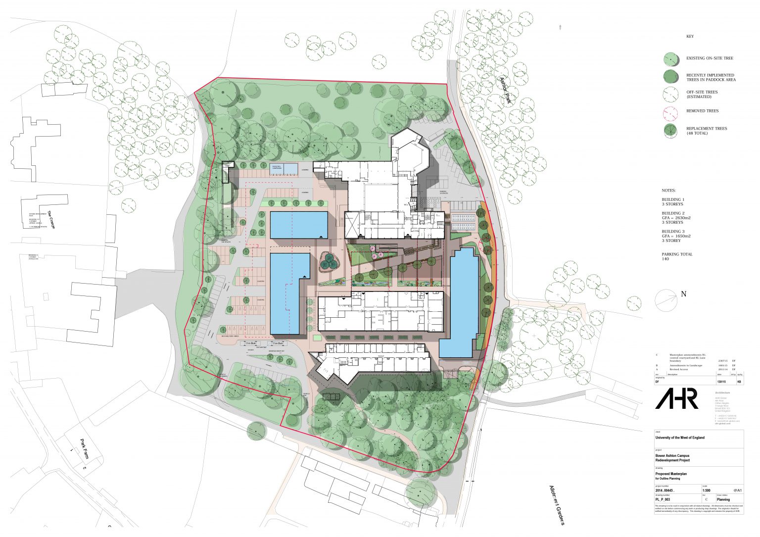 University of West of England - Bower Ashton Campus - TPA